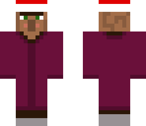 Eyepatch Villager WIP | Minecraft Skin