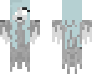 blue ghost girl | Minecraft Skin
