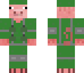 Pig Soldier | Minecraft Skins