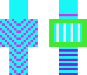 neon steve | Minecraft Skin