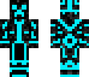 Creeper Tron | Minecraft Skin