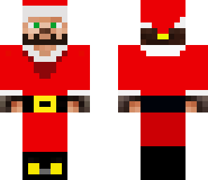 Steve santa | Minecraft Skin