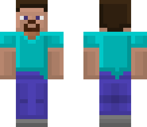 Minecraft steve skin layout - bxecell