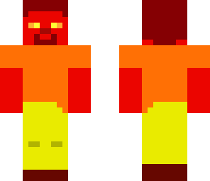 Lava Steve | Minecraft Skin