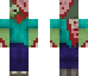 More realistic zombie | Minecraft Skin