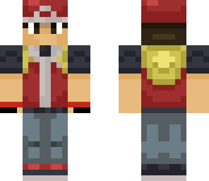 Ash Pokemon Skin | Minecraft Skin