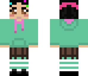 Vanellope Von Schweetz | Minecraft Skin