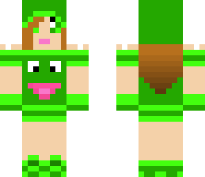 kermit girl | Minecraft Skin
