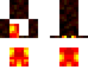 cubo de lava | Minecraft Skin