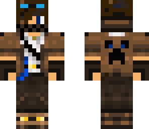 Steampunk Creeper V2 | Minecraft Skin