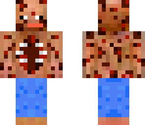 The Thing Stomach Mouth | Minecraft Skin