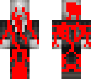 bleeding slenderman | Minecraft Skin