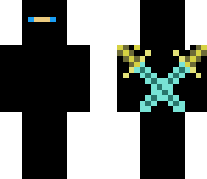 black ninja swords | Minecraft Skins