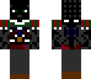 Soviet Nether Soldier | Minecraft Skin