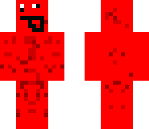 red derpy face | Minecraft Skin