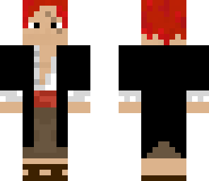 Shanks one piece | Minecraft Skin