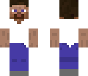 White Steve | Minecraft Skin