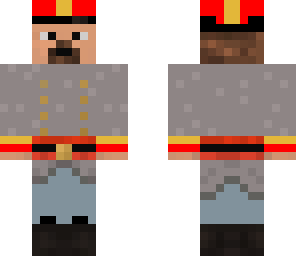 confederate artillery | Minecraft Skin