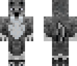 Wolf Man Minecraft Skin