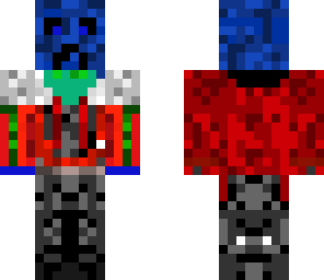 Blue Creeper Head | Minecraft Skins