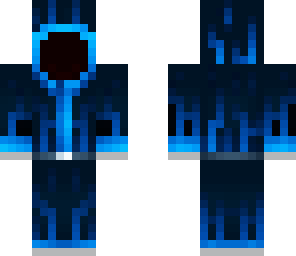 Blue Fire Boy | Minecraft Skins