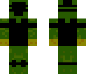 Soldier Biohazard | Minecraft Skin