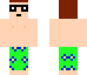 Pepsi a la plage | Minecraft Skin