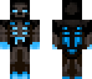 Ice Skeleton | Minecraft Skin