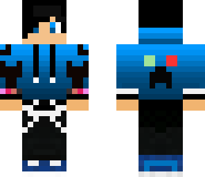 cool blue | Minecraft Skin