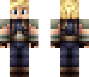 Cloud Strife | Minecraft Skin