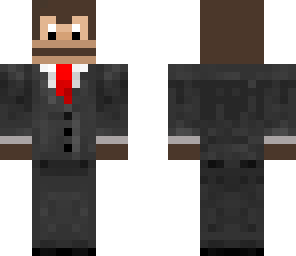 Monkey in a Suit | Minecraft Skin