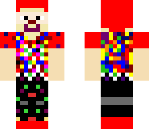 clown steve | Minecraft Skin