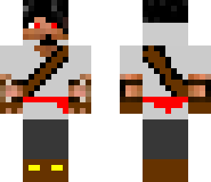 Evil Assassin Steve | Minecraft Skin