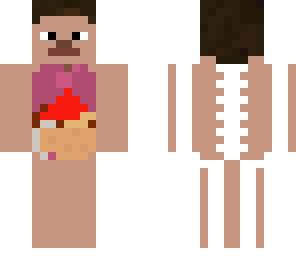 steve anatomy | Minecraft Skin