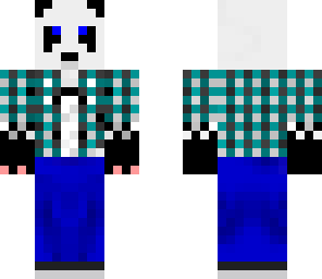 Ursinho Ted Panda | Minecraft Skin