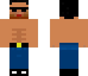 shirtless man | Minecraft Skins