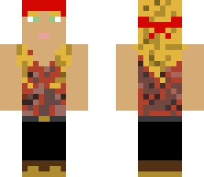 Skin 3 Axl Rose | Minecraft Skin