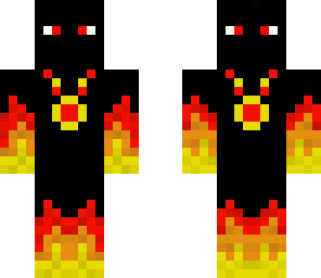 Fire jarvas | Minecraft Skin