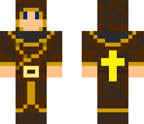 monk minecraft friar cloisterer | Minecraft Skins