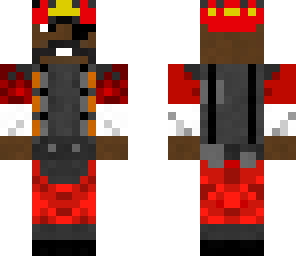 tf2 red demoman crown | Minecraft Skin