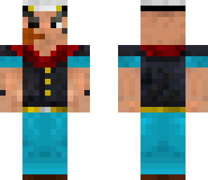 Sailor popeye-navy | Minecraft Skin