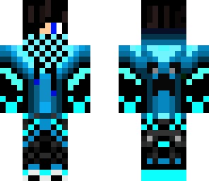cool blue | Minecraft Skin