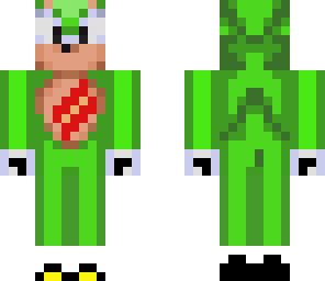 scourge the hedgehog | Minecraft Skins