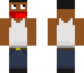 CJ Face LOL | Minecraft Skin