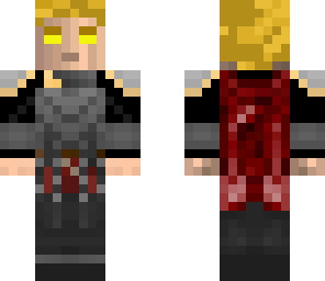 Luke possessed by Kronos | Minecraft Skin