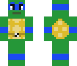 cool blue ninja turtle | Minecraft Skin