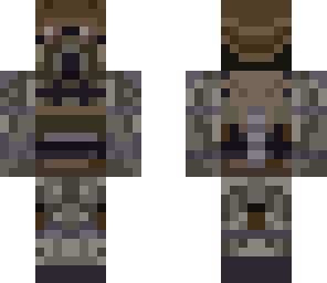 stalker monolith exosuit | Minecraft Skins