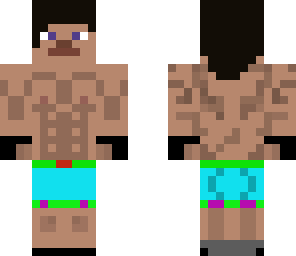 Muscle Steve | Minecraft Skins