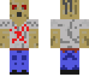 Zombie from The Walking Dead | Minecraft Skin