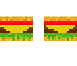 floating cheeseburger | Minecraft Skin